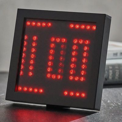 5x7 Dot Matrix Red Light Display with 3mm Diameter LED Panel