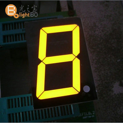 Black Background Color Numeric LED Display with 7 Segment Digit Height and White or Same as ...