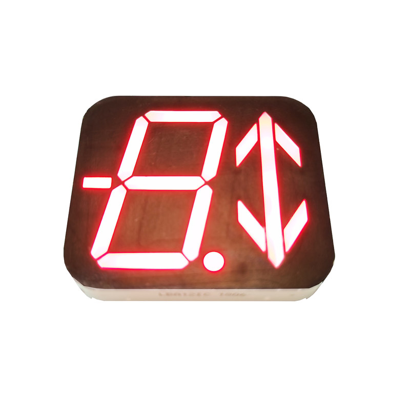 Custom 7 segment LED Display Ultra Red 40 x 46 x 8 mm Dimensions
