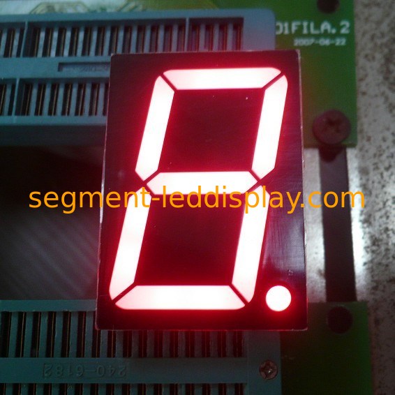 Super Red Segment Led Display Common Anode 23inch Single Digit 7 Segment Led Display