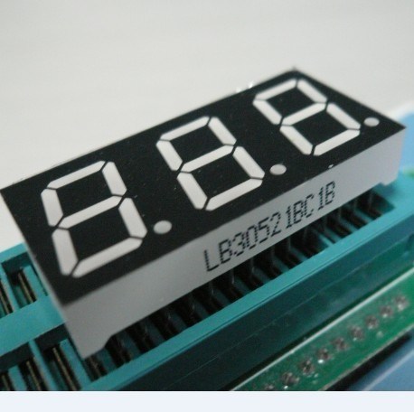 5 Inch 3 Digit Outdoor 7 Segment LED Display For Thermostate , Humidity ...