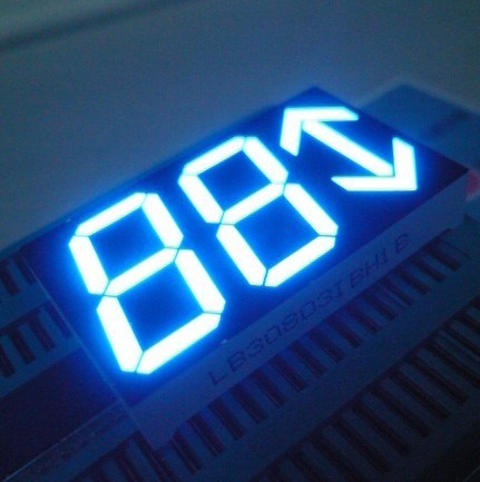 Custom Arrow 3 Digit Seven Segment LED Display For Elevator Position ...