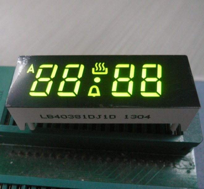 OEM Low Power 7 Segment Display Green Color , 0.38 Inch Common Anode 7 ...