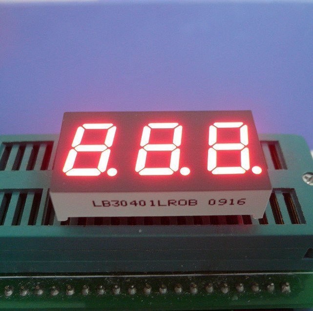 Super Bright Red Green Blue Yellow White 3 Digit 7 Segment Led Display ...