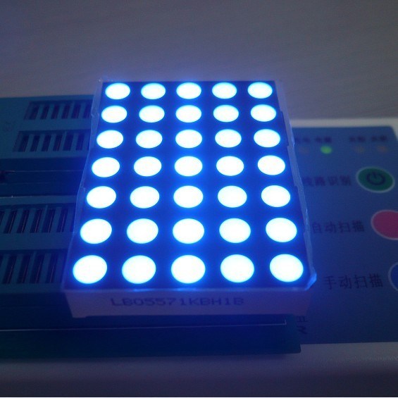 Ultra Blue Dot Matrix Display 5x7 Elevator Floor Indicator High Brightness