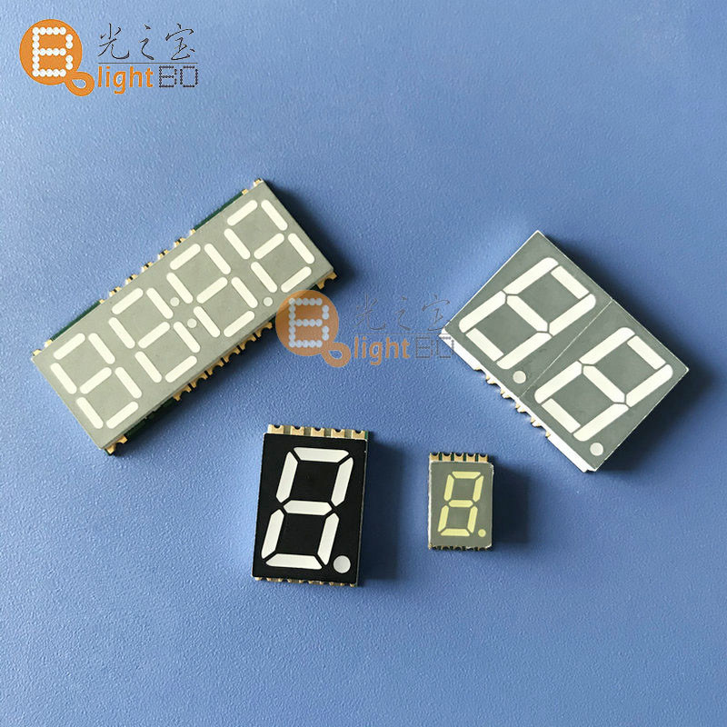 Home Appliance Ultra Bright White SMD 7 Segment LED Display 0.39 Digit ...