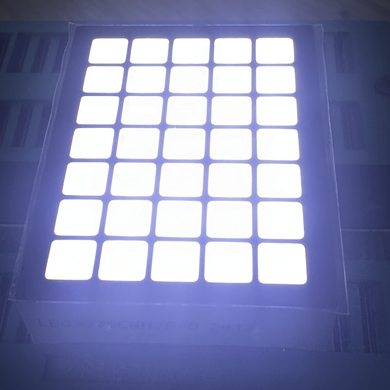 Super Bright White Square DOT Matrix LED Display 5*7 for Lift Floor ...