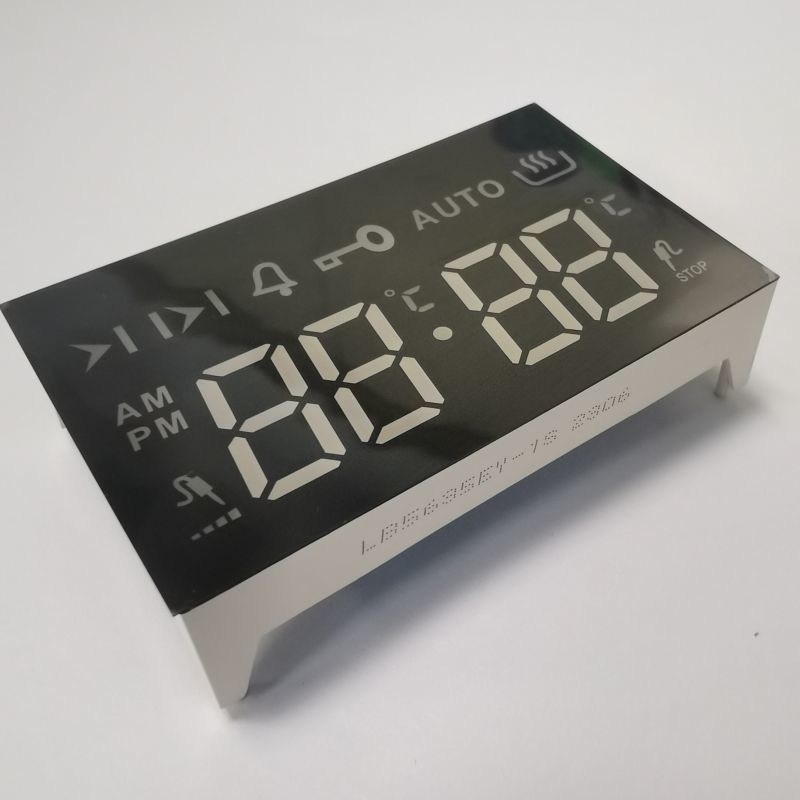 LED Display 7 Segment Ultra Bright Amber 4 Digit Common anode for 4 Key Touch Built-in Oven