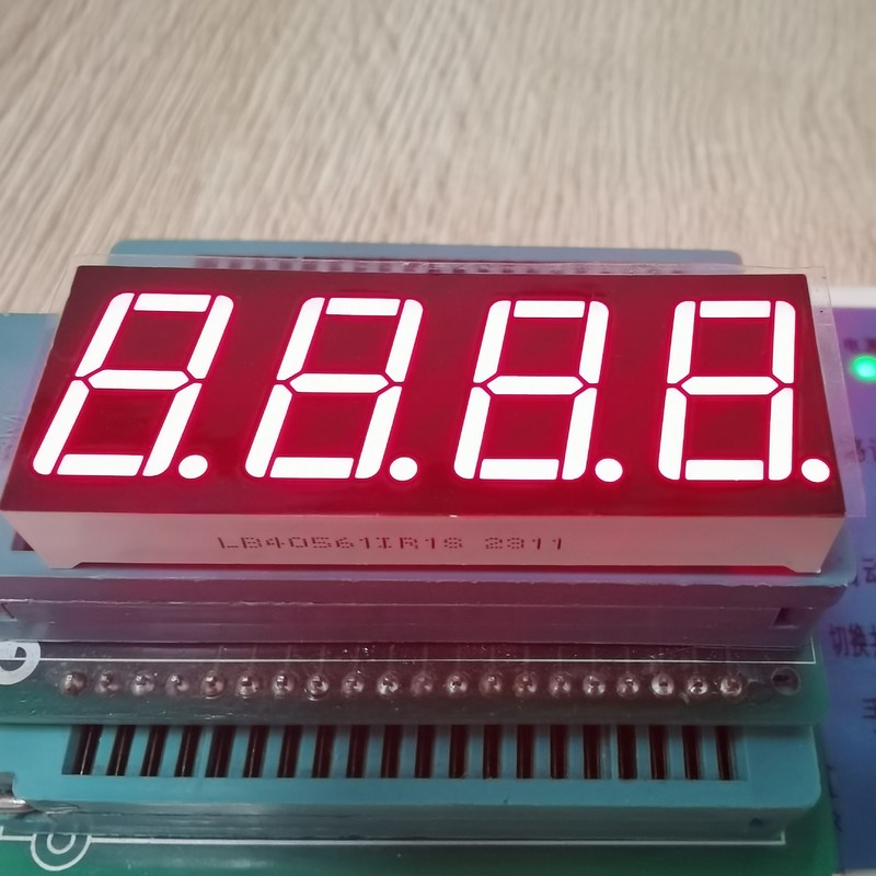 4 Digit 14.2mm High bright Red 7 Segment LED Display Common Anode For Temperature Control