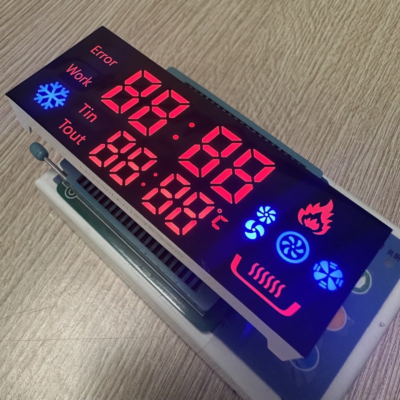 Custom 7 Segment LED Display for Gas Cooker - Common Anode