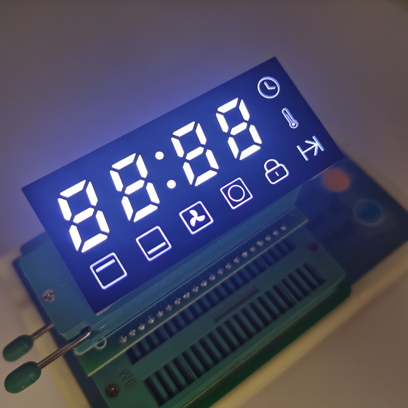 Ultra Bright White Common Cathode Custom Seven Segment Oven Led Display ...