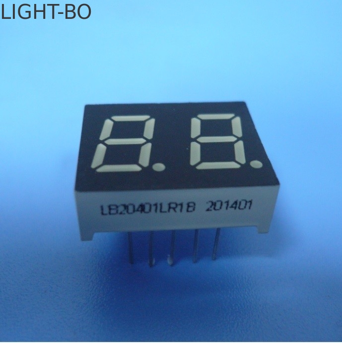High Brightness Two Digit 7 Segment Led Numeric Display 036 Inch Various Colours Available