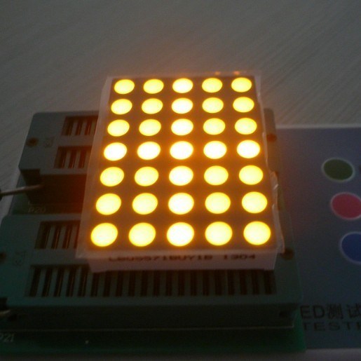 Ultra Bright Multi Color Led Dot Matrix 5 x 7 Display Board , Outdoor ...