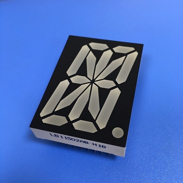 100mcd Single Digit 16 Segment LED Display For Elevator Floor Indicator