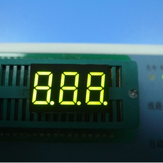 Common Anode Triple Digit 7 Segment Display Part Number 0.39 inch Home ...
