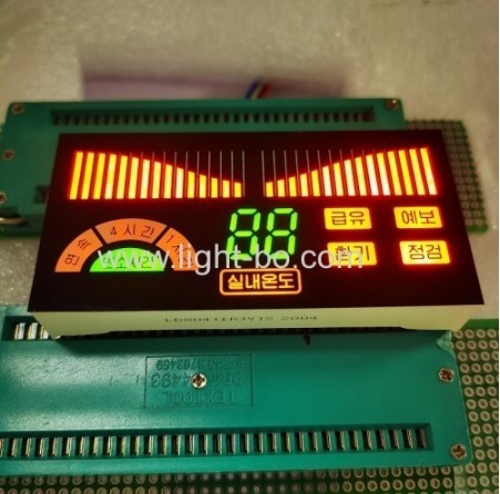 Custom Design 3 Colours 7 Segment LED Display For Air Conditioner ...