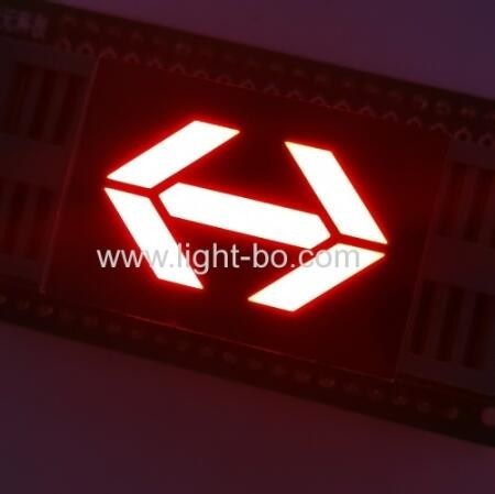 Ultra Bright Red 1inch Dual Arrow LED Display Common Anode For Elevator ...