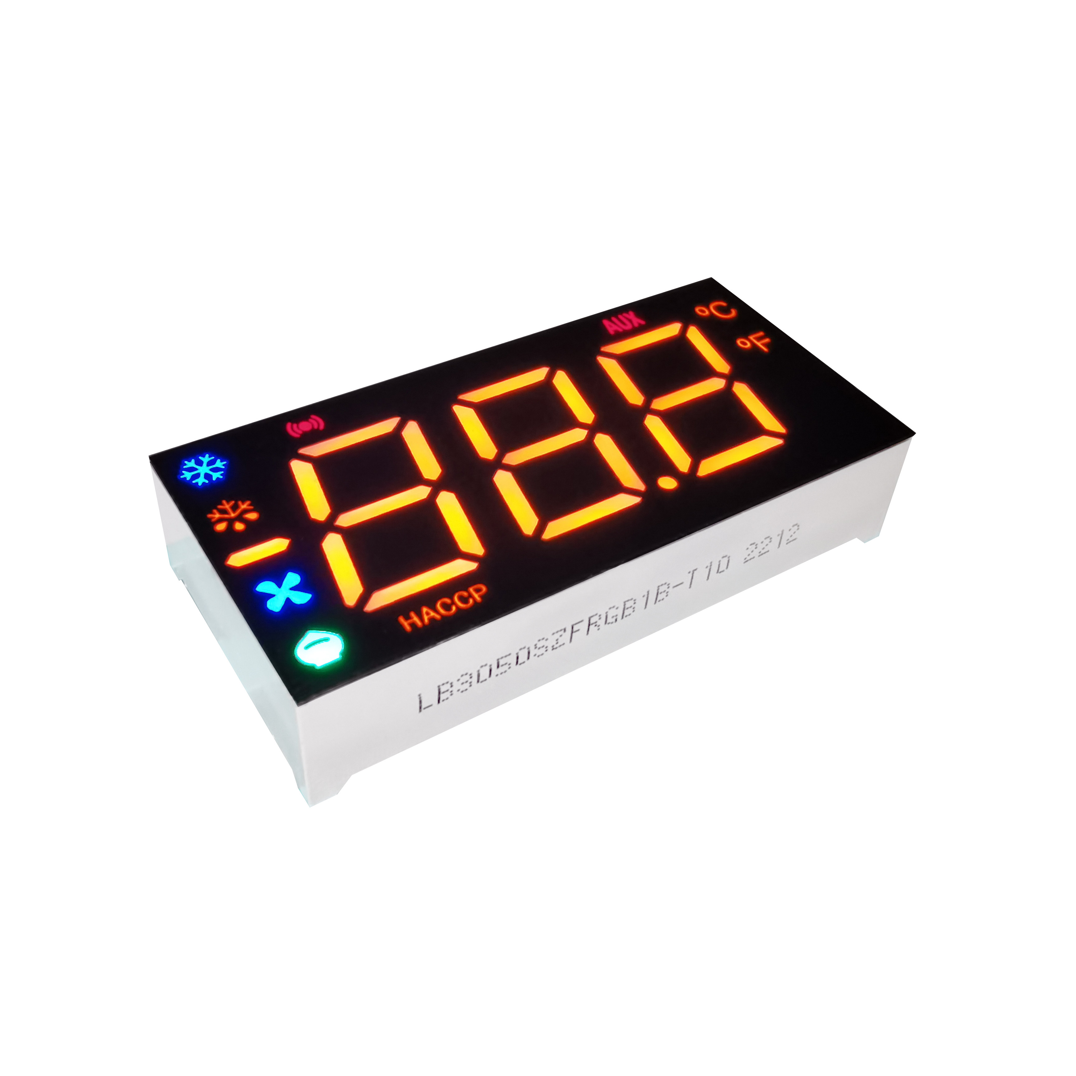 Customized Multicolor 3Digit 0.5'' Seven Segment LED Display For ...