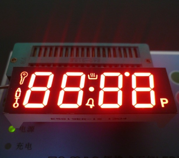 Custom LED Display 4 Digit 7 Segment for Oven Timer Cotrol color red ...