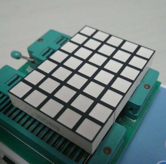 Square Dot Matrix Led Display , 5x7 Dot Matrix LED Running Display