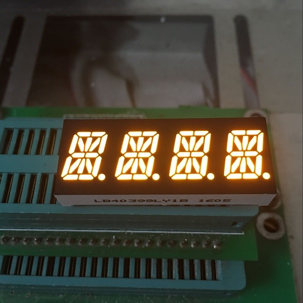 Stable Performance 16 Segment Led Display Common Cathode For Instrument ...