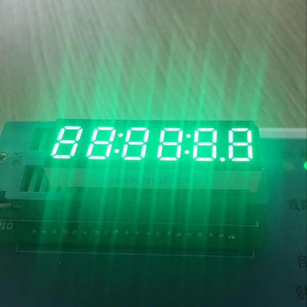 Ultra Bright Blue 6 Digit 7 Segment Led Display 0.32 Inch With Black ...