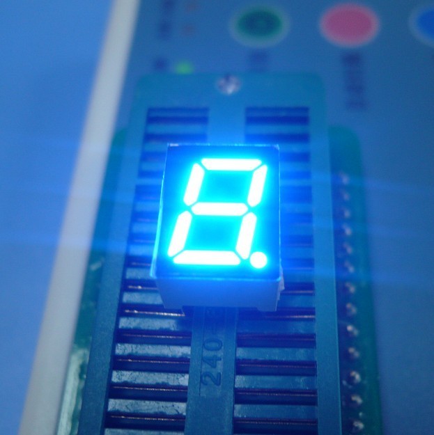 IC Compatible Single Digit 7 Segment Display Common Cathode Home Appliance