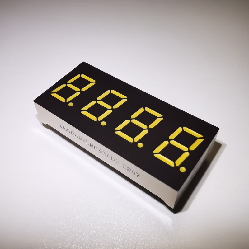 Compact LED Display With 5V Power 16 Segments And White Lens