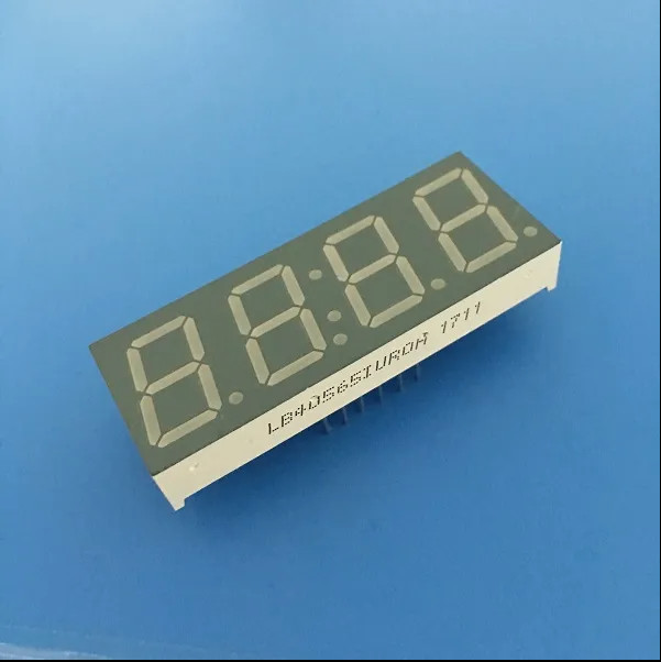 Red LED Display 4 Digit 7 Segment Common Cathode for Fitness Running ...