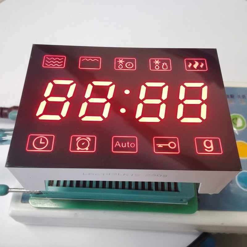 Ultra Red 7 Segment LED Display 4 Digit Common Cathode Fo Microwave Control