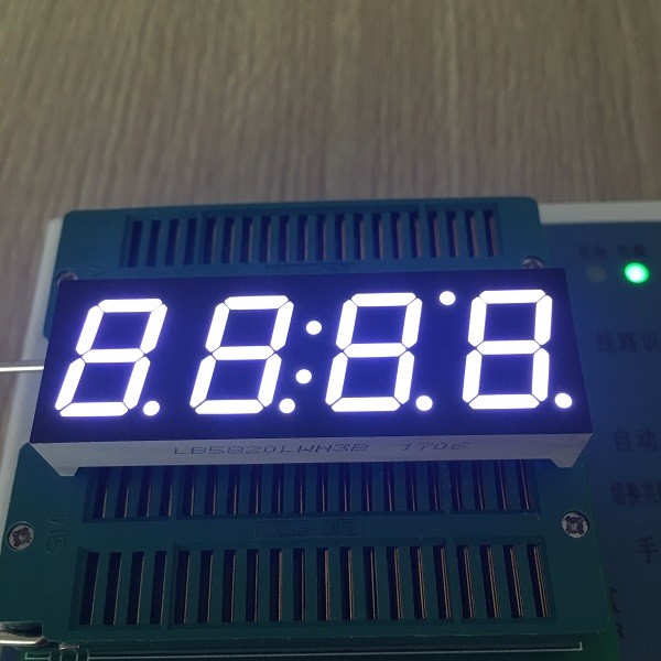 Ultra White 0.56" 4 Digit LED Clock Display Common Cathode For Digital ...