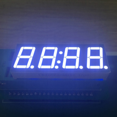 Ultra Bright White 4 Digit 0.56" Common Anode 7 Segment LED Clock ...