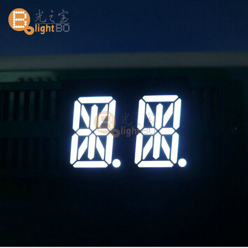Easy assembly 14 Segment Alphanumeric Display 0.54 Inch Dual Digit ...