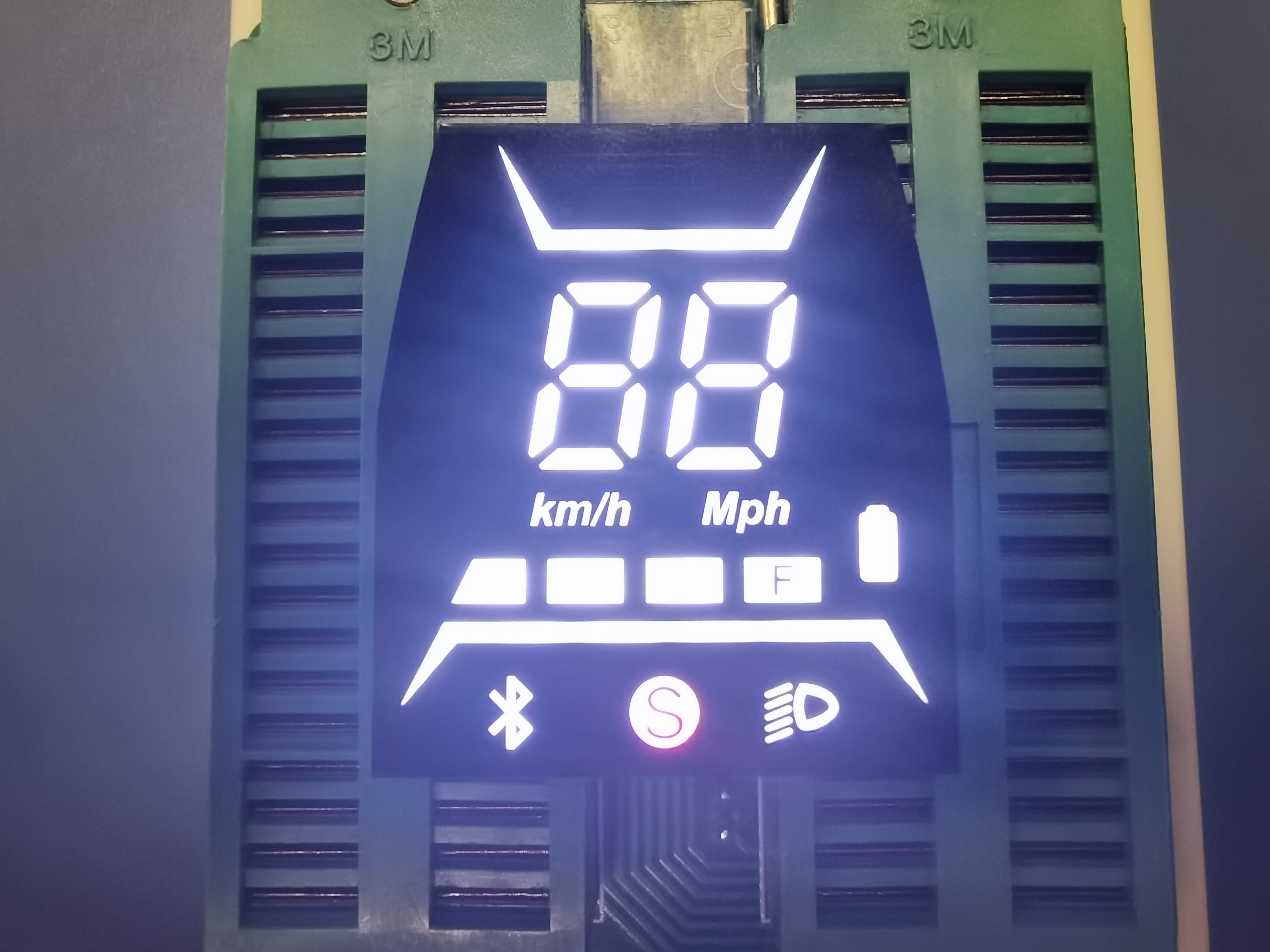 Ultra White/Red/Yellow Customized 7 Segment Led Display Module For ...