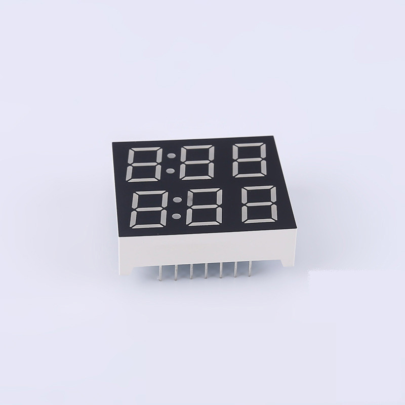 Dual Line 7 Segment LED Display Common Cathode 3 Digit 0.39in