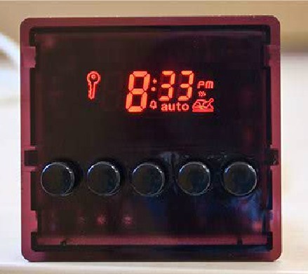 Blue Oven Timer Custom LED Display Seven Segment With Operating ...
