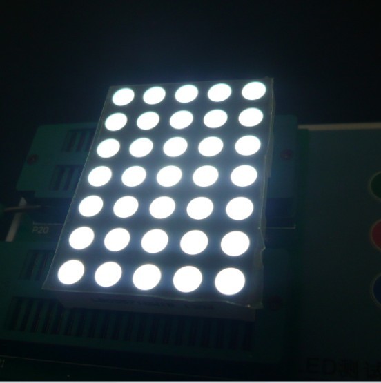 Ultra Blue Dot Matrix Display 5x7 Elevator Floor Indicator High Brightness
