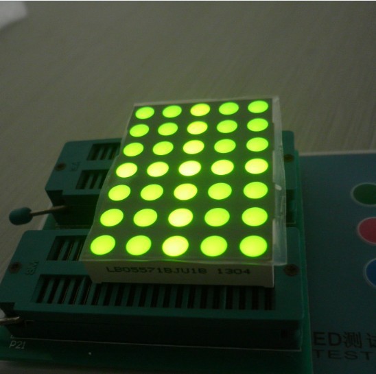 Ultra Blue Dot Matrix Display 5x7 Elevator Floor Indicator High Brightness