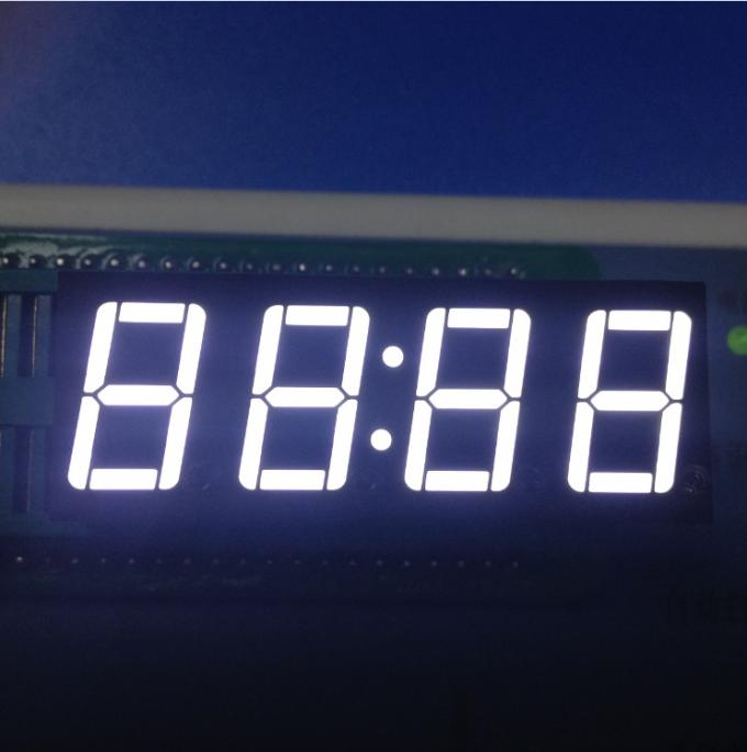 Pure Green 4 Digit 7 Segment Led clock Display 0.56 Inch common anode For Instrument Panel
