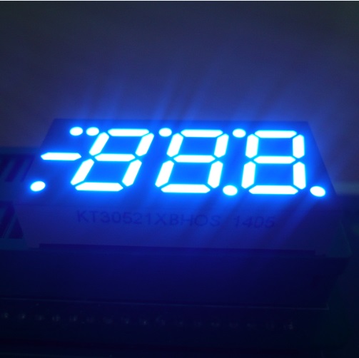 0.52 Inch 3 Digit 7 Segment Led Display 3 Digit , 7 Segment Blue Led ...