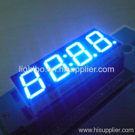 Pure Green LED Clock Display 4 digit 7 segment For Industrial Timer
