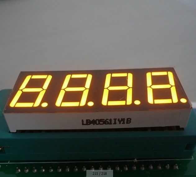 Ultra White Numeric LED Display 4 Digit 7 Segment For Process Indicator