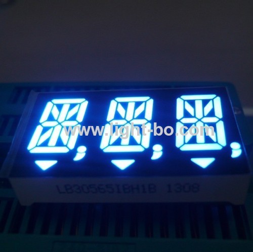 Ultra Red 0.54 Inch Triple Digit 14 Segment Alphanumeric Led Display