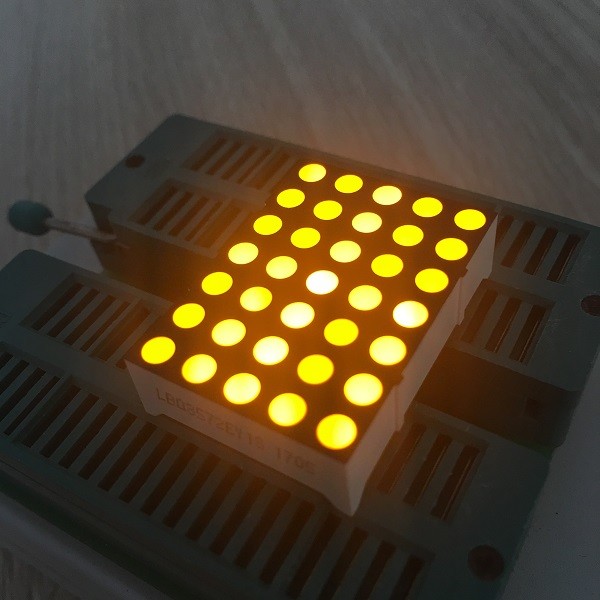 High Brightness 5x7 Dot Matrix LED Display Row Anode For Elevator ...